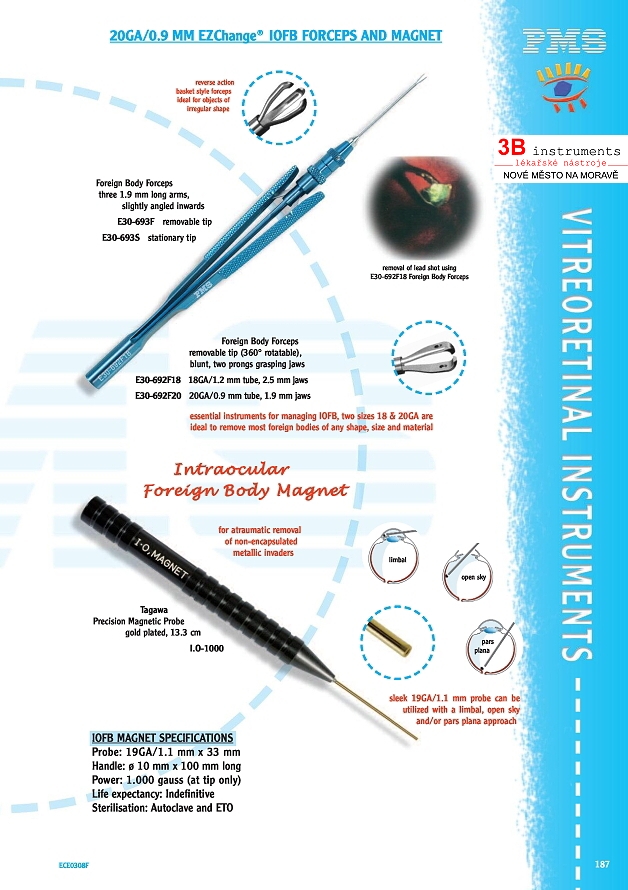 Tagawa Intraocular Foreign Body Magnet
